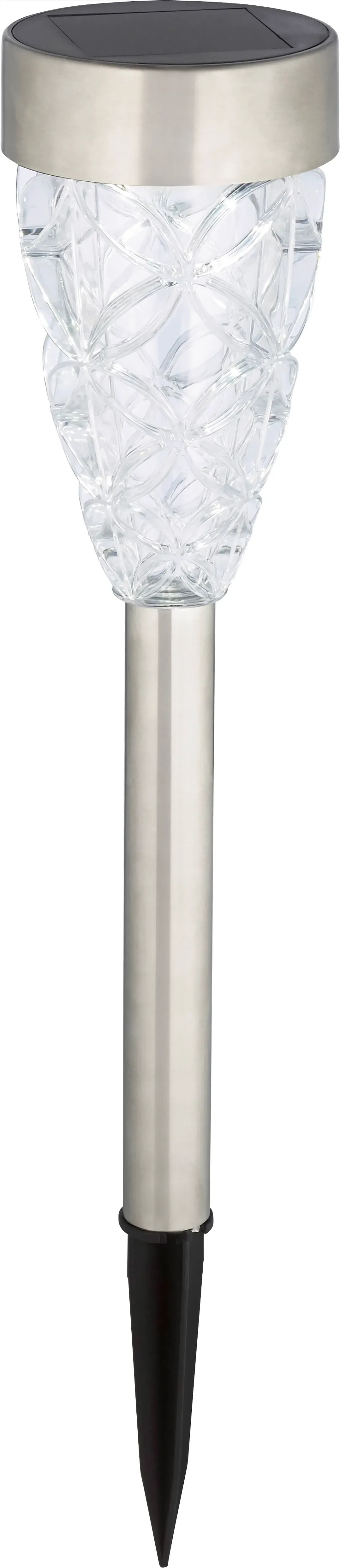 OBI Donati LED-es földbe szúrható napelemes lámpa átlátszó vásárlása az ...