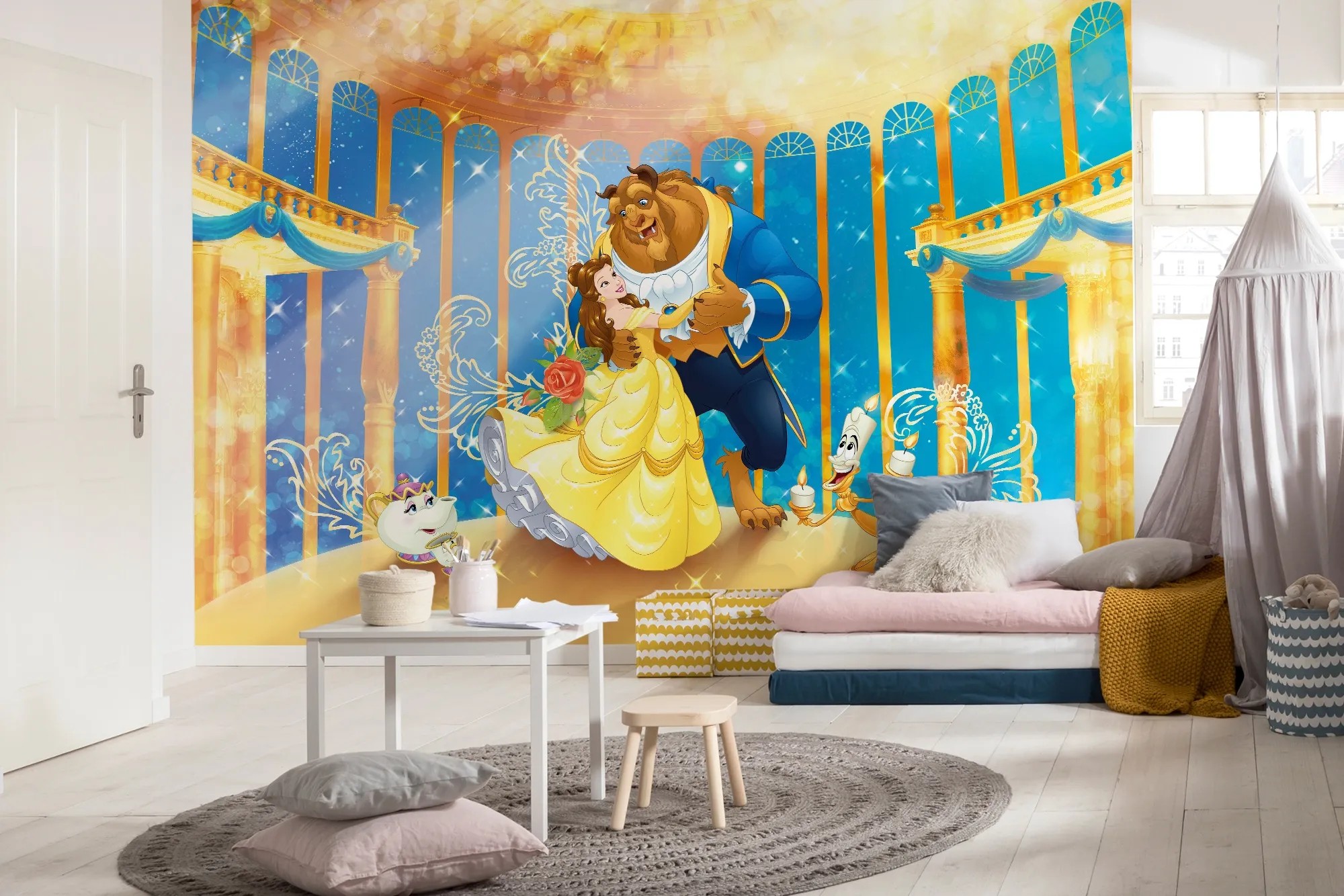 Komar fotótapéta Beauty and the Beast 368 cm x 254 cm FSC