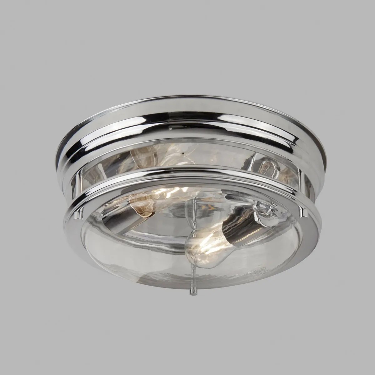Searchlight Glasgow két foglalatos króm mennyezeti lámpa E27 60W