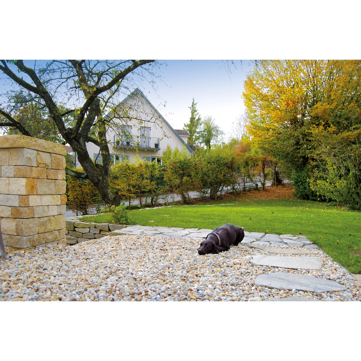 Big-Bag folyami kavics tarka 6 mm-8 mm 1000 kg vásárlása az OBI -nál