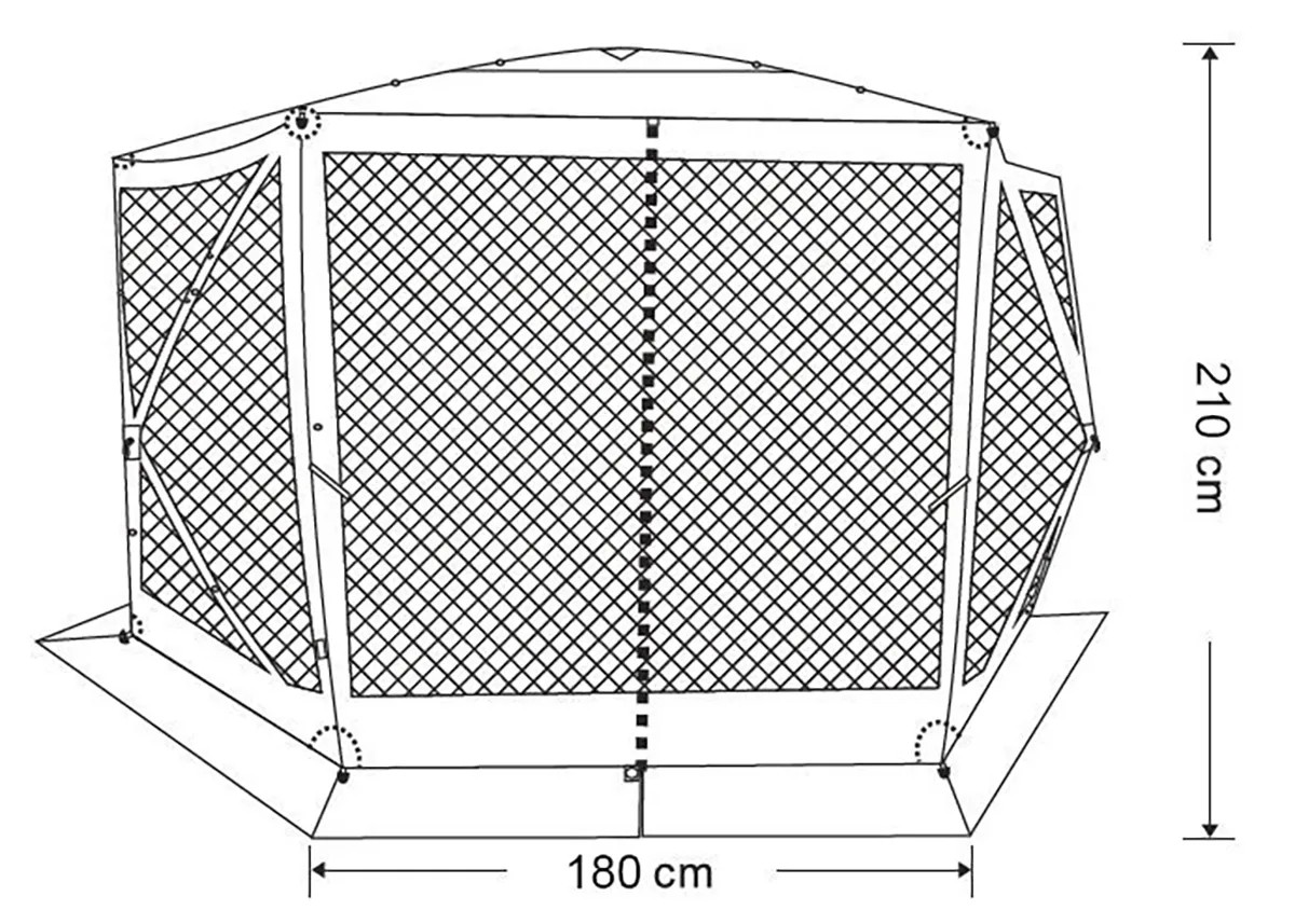 ClapTop 500 összehajtható pavilon