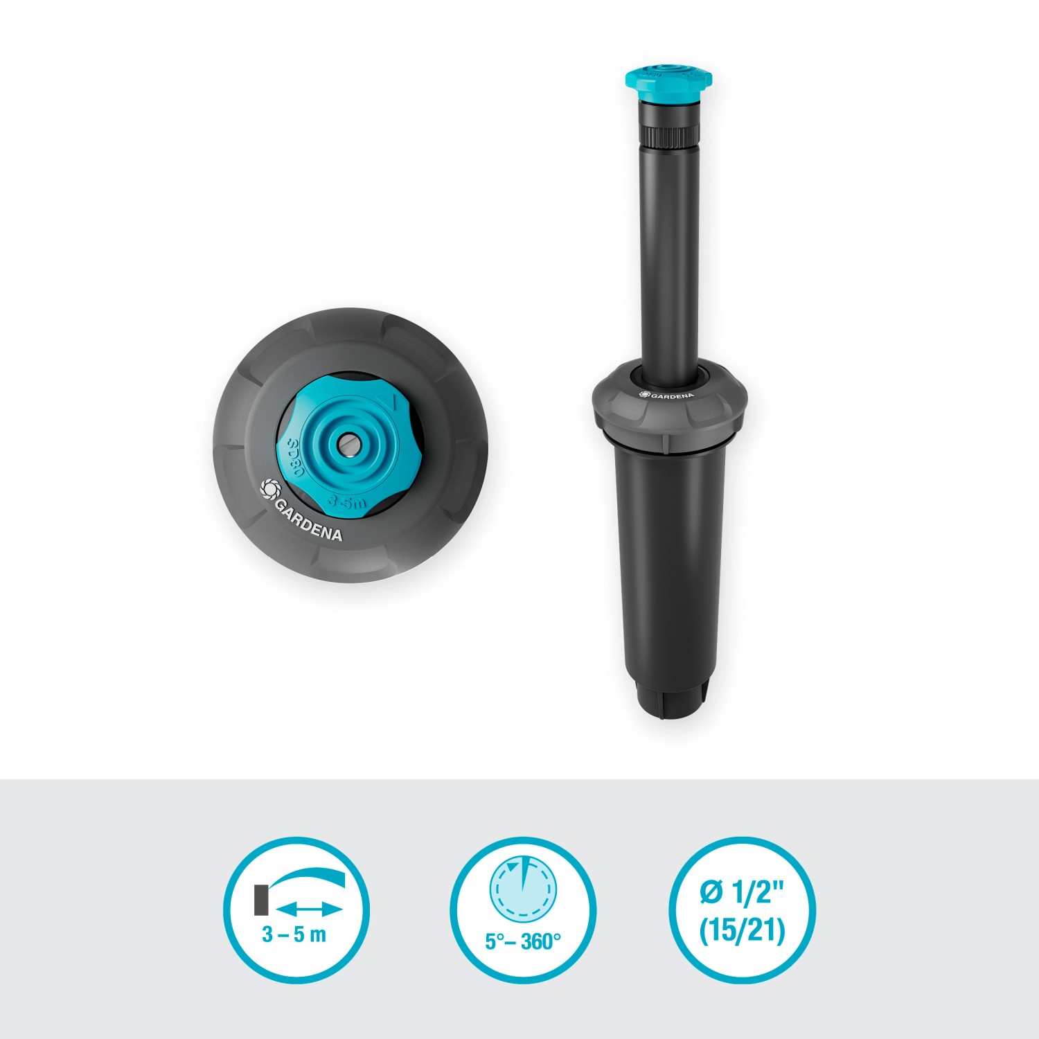 Gardena SD80 süllyesztett esőztető automata öntözéshez vásárlása az OBI ...