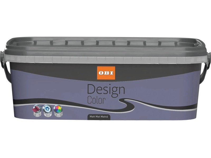 OBI Design Color beltéri falfesték Levendulakék matt 2,5 l vásárlása az ...