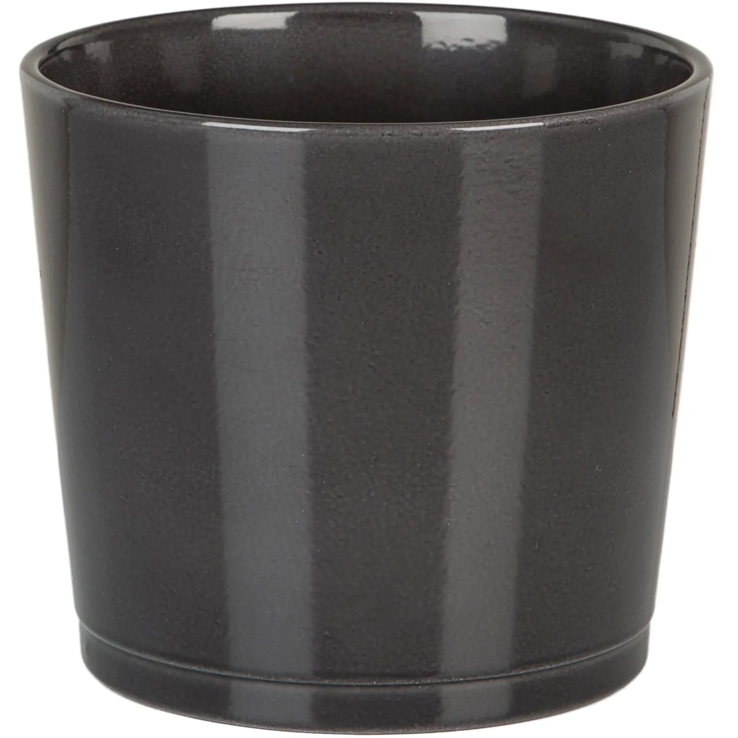 Scheurich 883 kaspó 12 cm x 10,5 cm Glass Grey