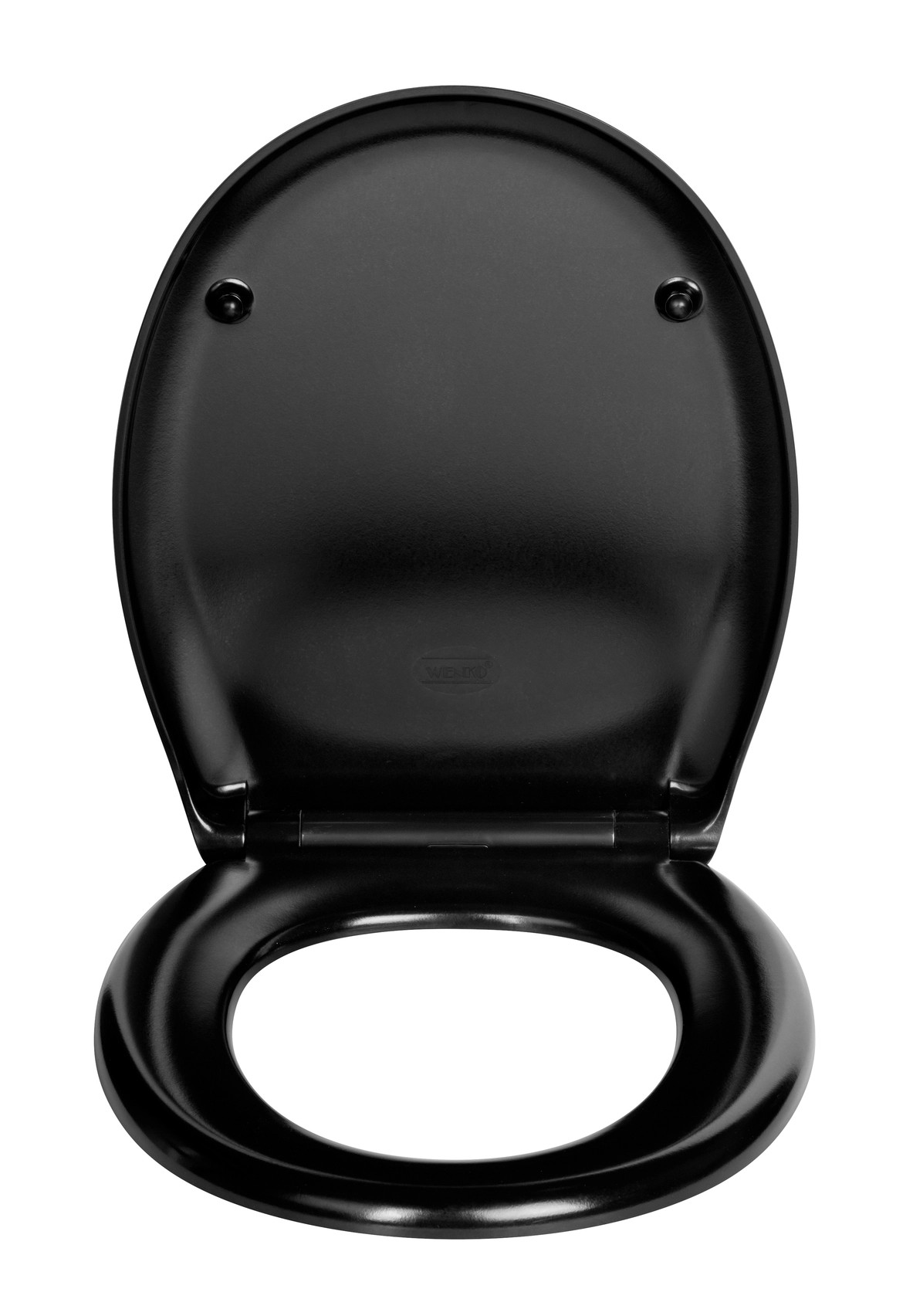 Wenko WC-ülőke Rieti Easy Close duroplaszt fekete vásárlása az OBI -nál