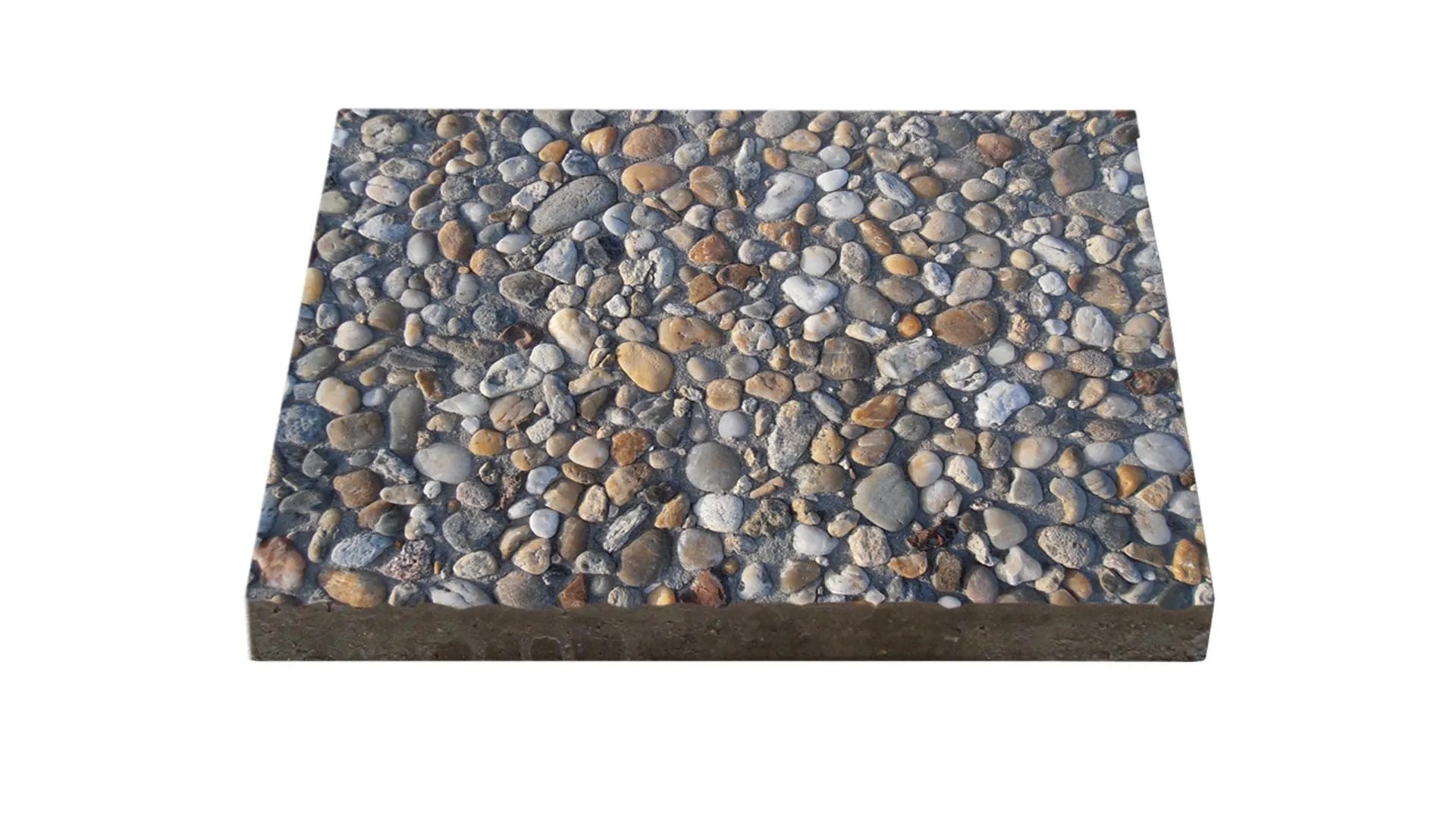 Picola betonlap party vegyes kavics 40 cm x 40 cm x 3,8 cm vásárlása az ...