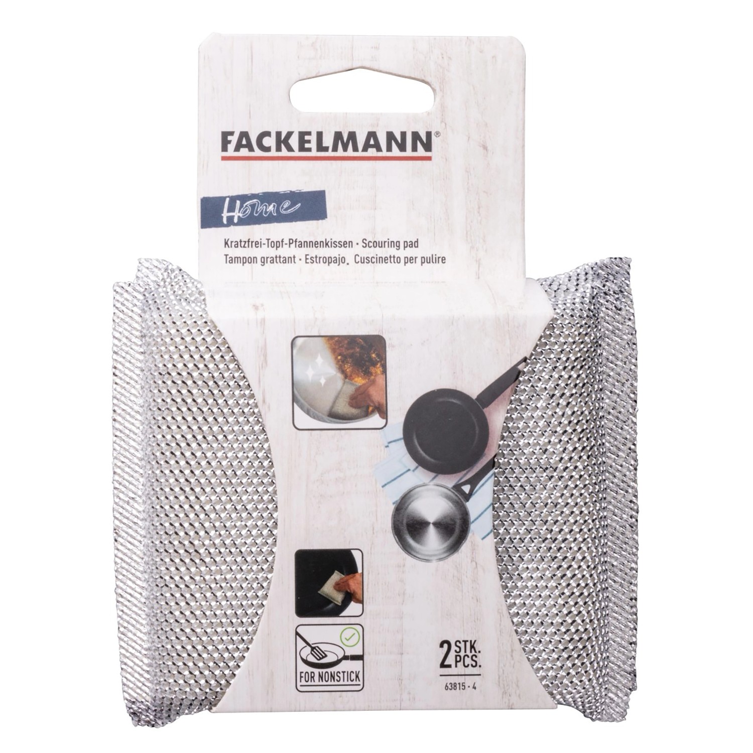 Fackelmann dörzsi párna lábasokhoz és serpenyőkhöz karcmentes 2 részes ...