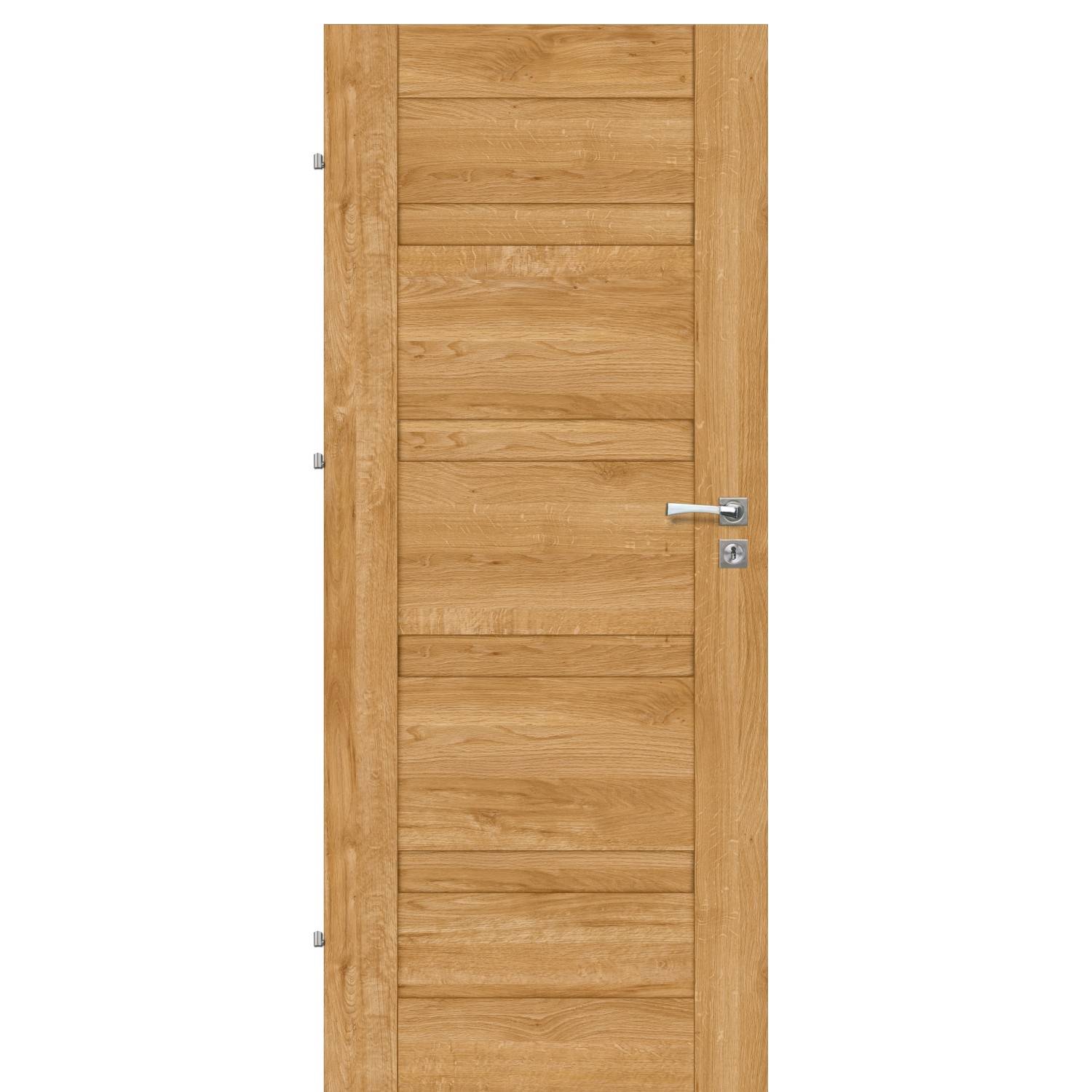 Keretes beltéri ajtólap Asti 50 Karamell Tölgy 100 cm x 210 cm balos ...