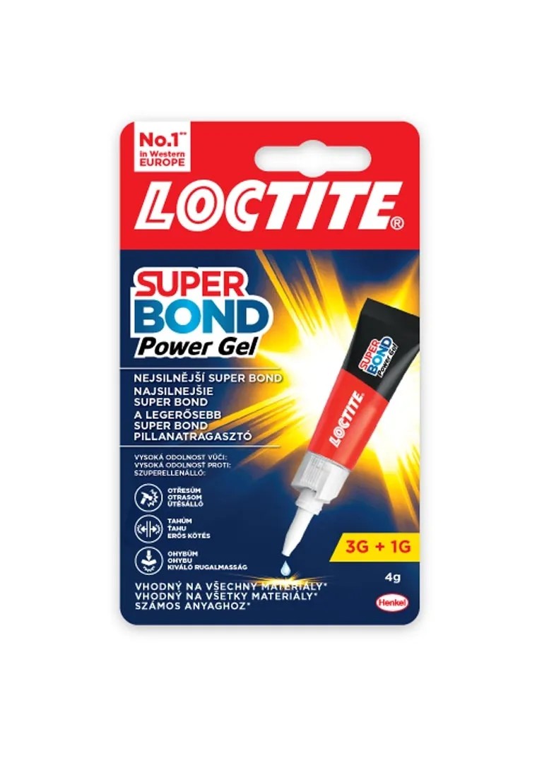 Loctite Super Bond Power gél 4 g