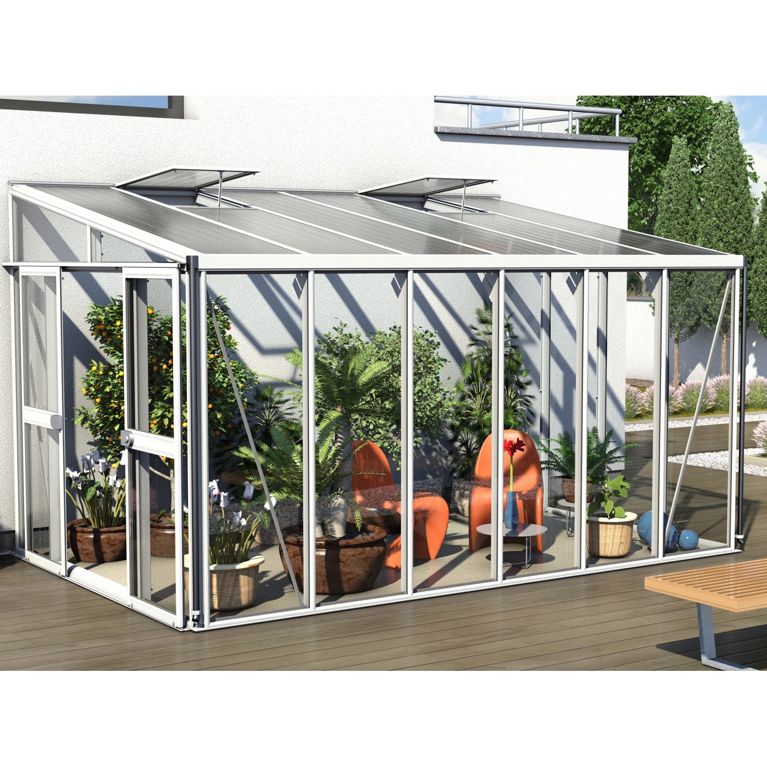 Pavilon utánszerelő készlet Helena 10200 melegház fehér vásárlása - OBI