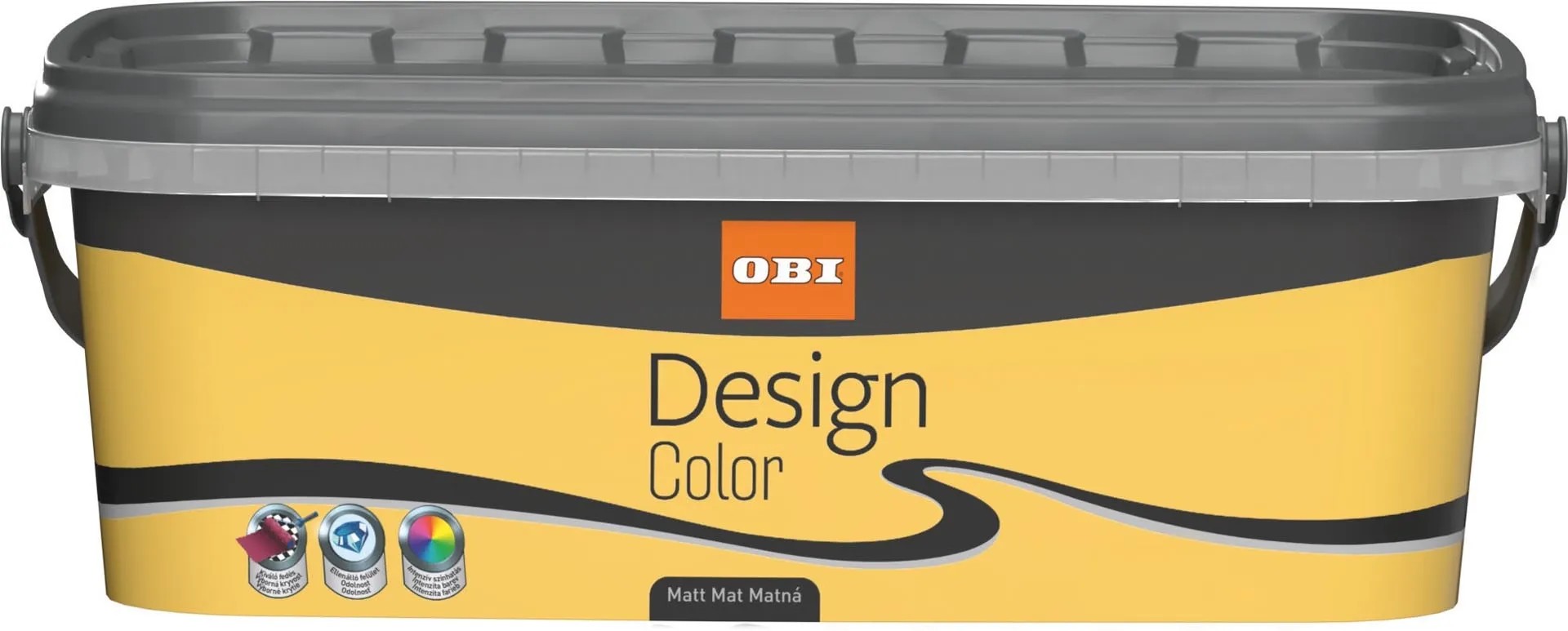OBI Design Color beltéri falfesték Napsugár matt 5 l
