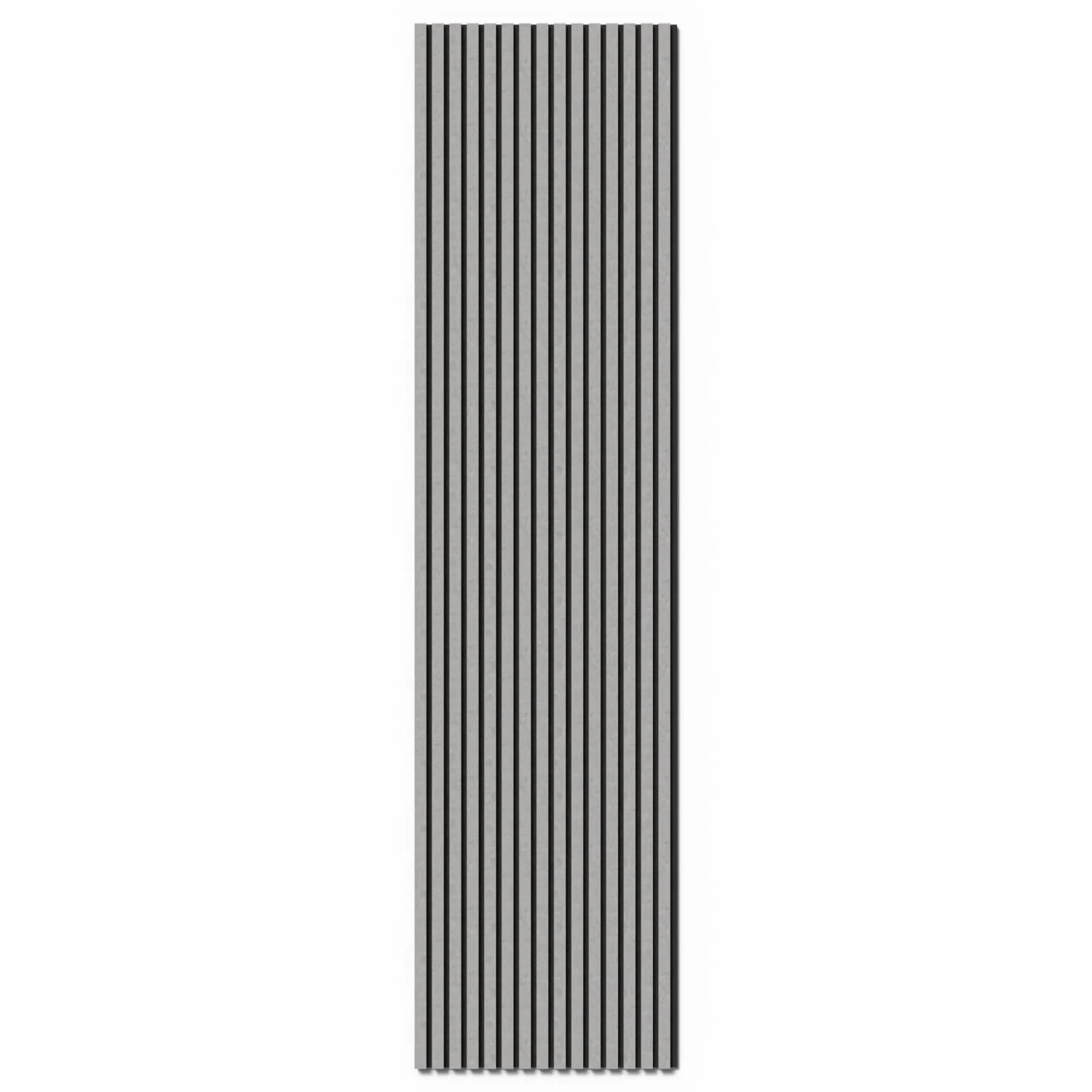 Akusztikus panel falburkolat fóliázott betonszürke MDF/akuszt. filc fek ...