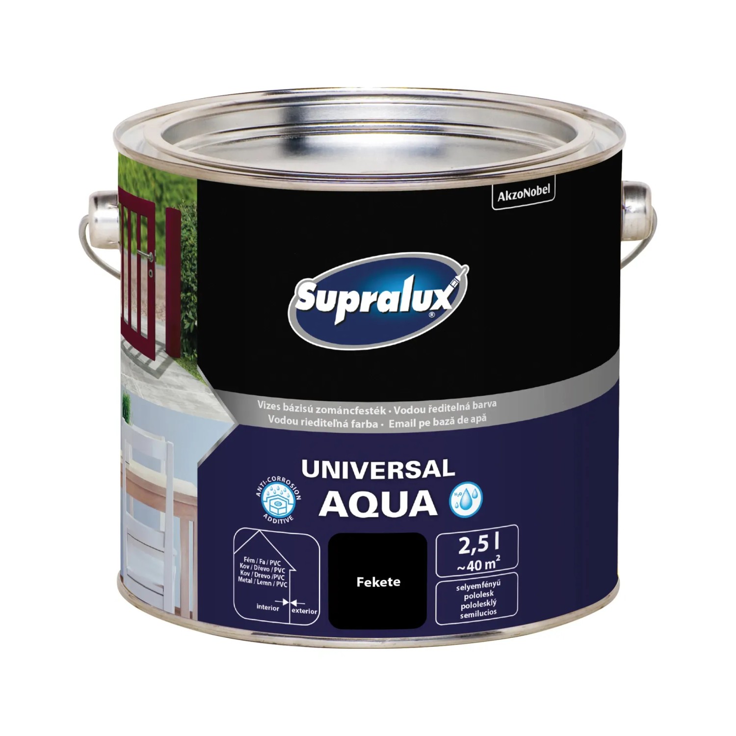 Supralux Universal Aqua Fekete 2,5 l