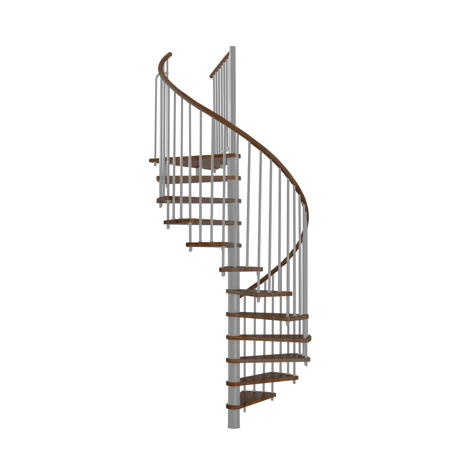 Minka csigalépcső Spiral Wood dió-szürke 140 cm vásárlása az OBI -nál