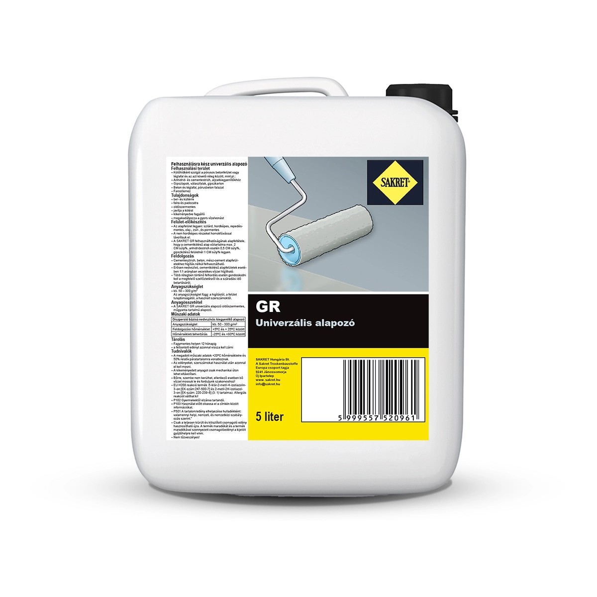 Sakret univerzális alapozó GR 5 l vásárlása az OBI -nál