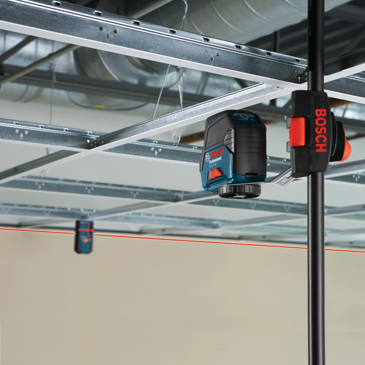 Bosch Professional keresztvonalas szintező lézer GCL 2-50 LR6 ...