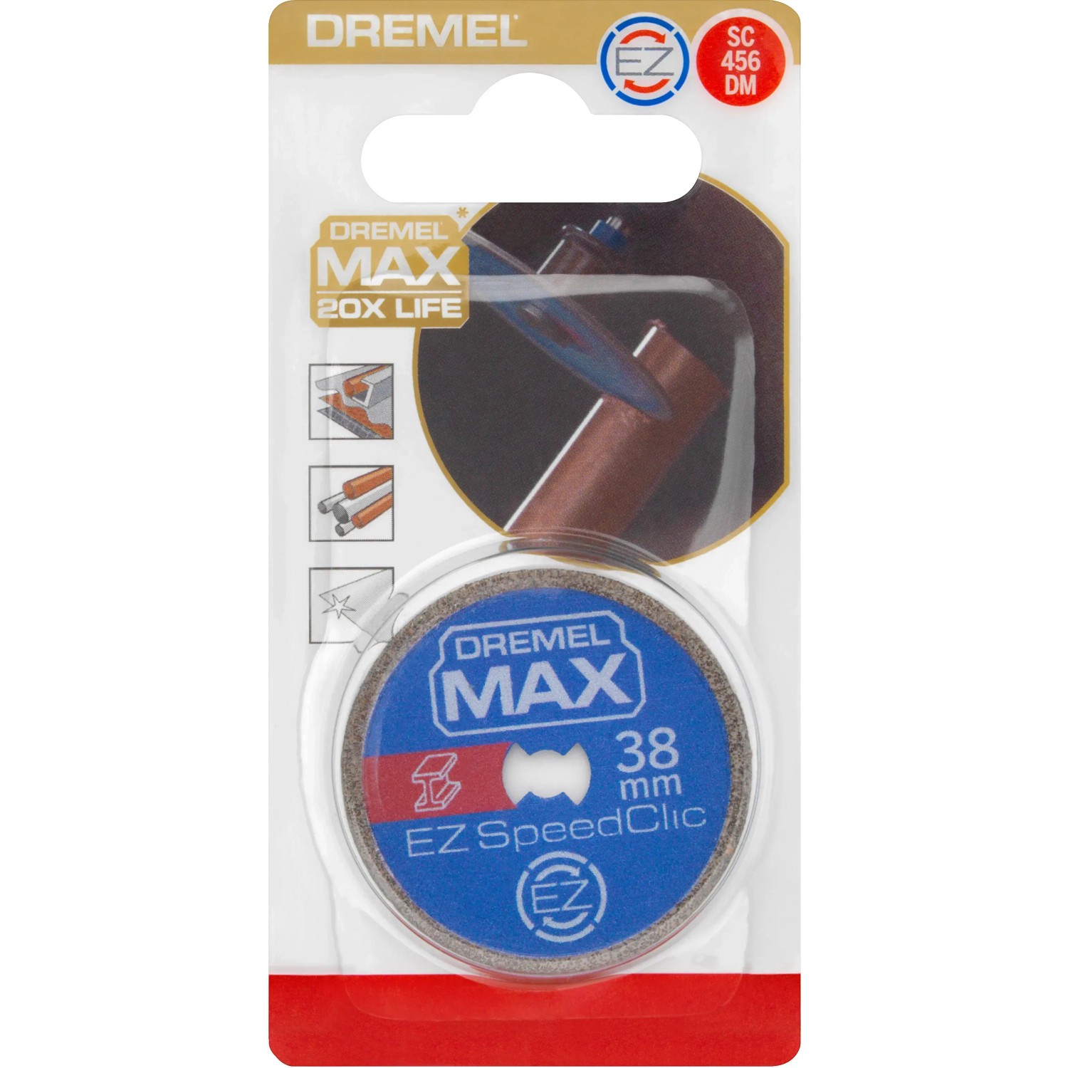 Dremel Max EZ SpeedClic Premium fém vágókorong SC456DM