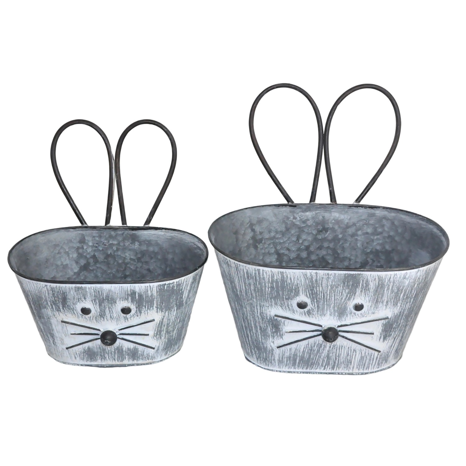 Boltze kaspó készlet Bethan 2 részes 14 cm x 15 cm x 24,5 cm szürke vásárlása - OBI