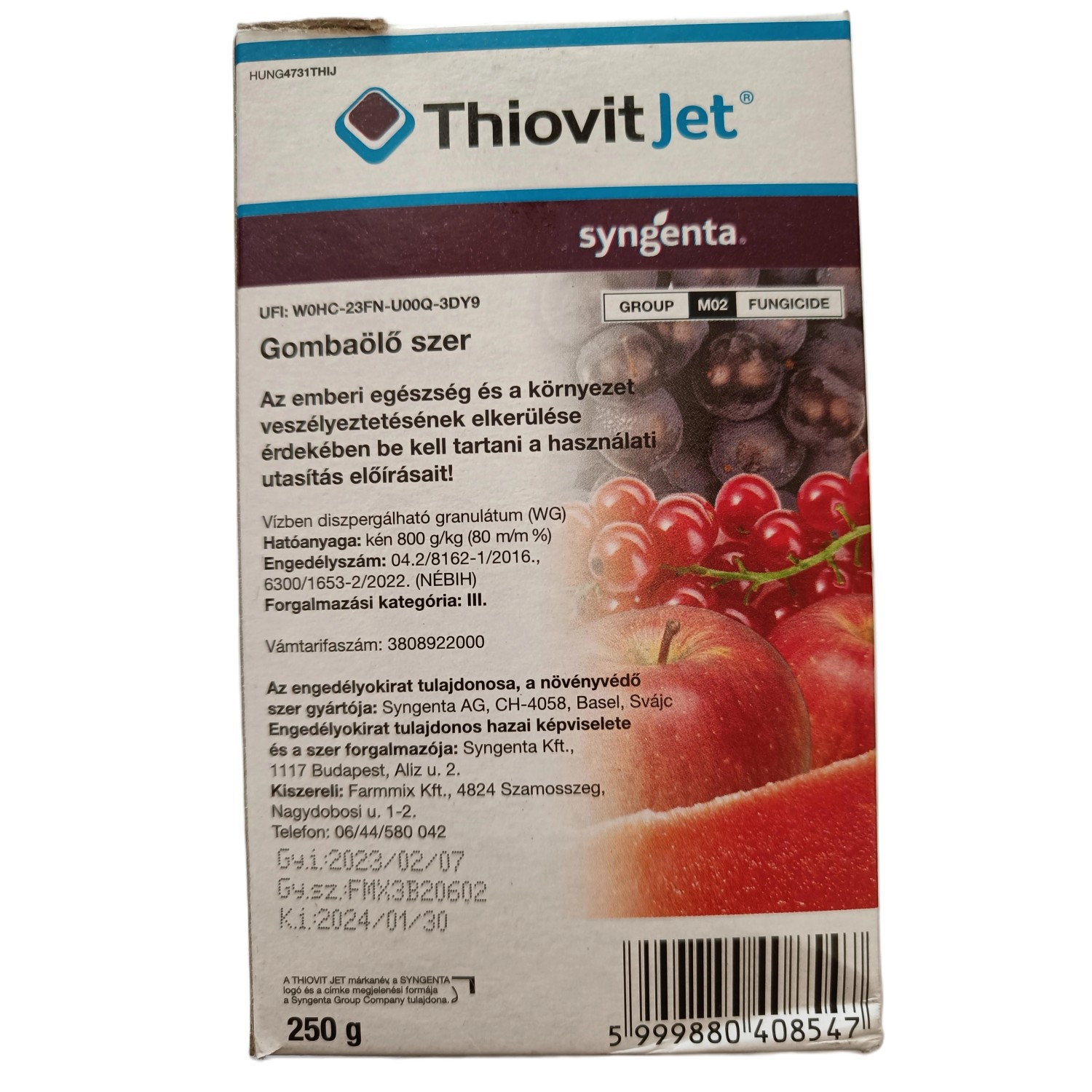 Thiovit Jet gombaölő szer 250 g vásárlása az OBI -nál