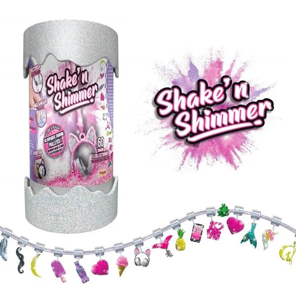 Shake n Shimmer Csillámos karkötő készítő - 12db