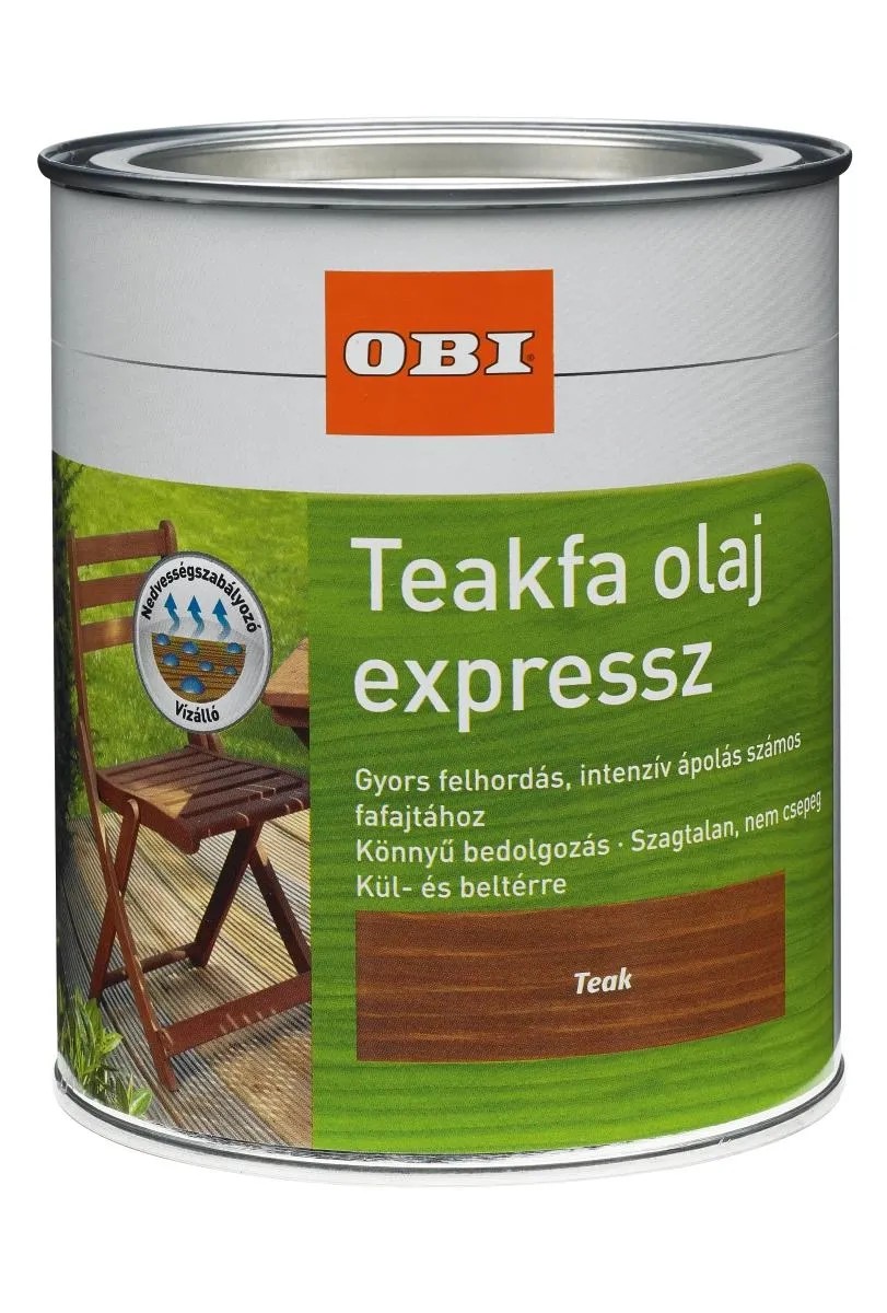 OBI faápoló olaj tikfa 0,75 l vásárlása az OBI -nál
