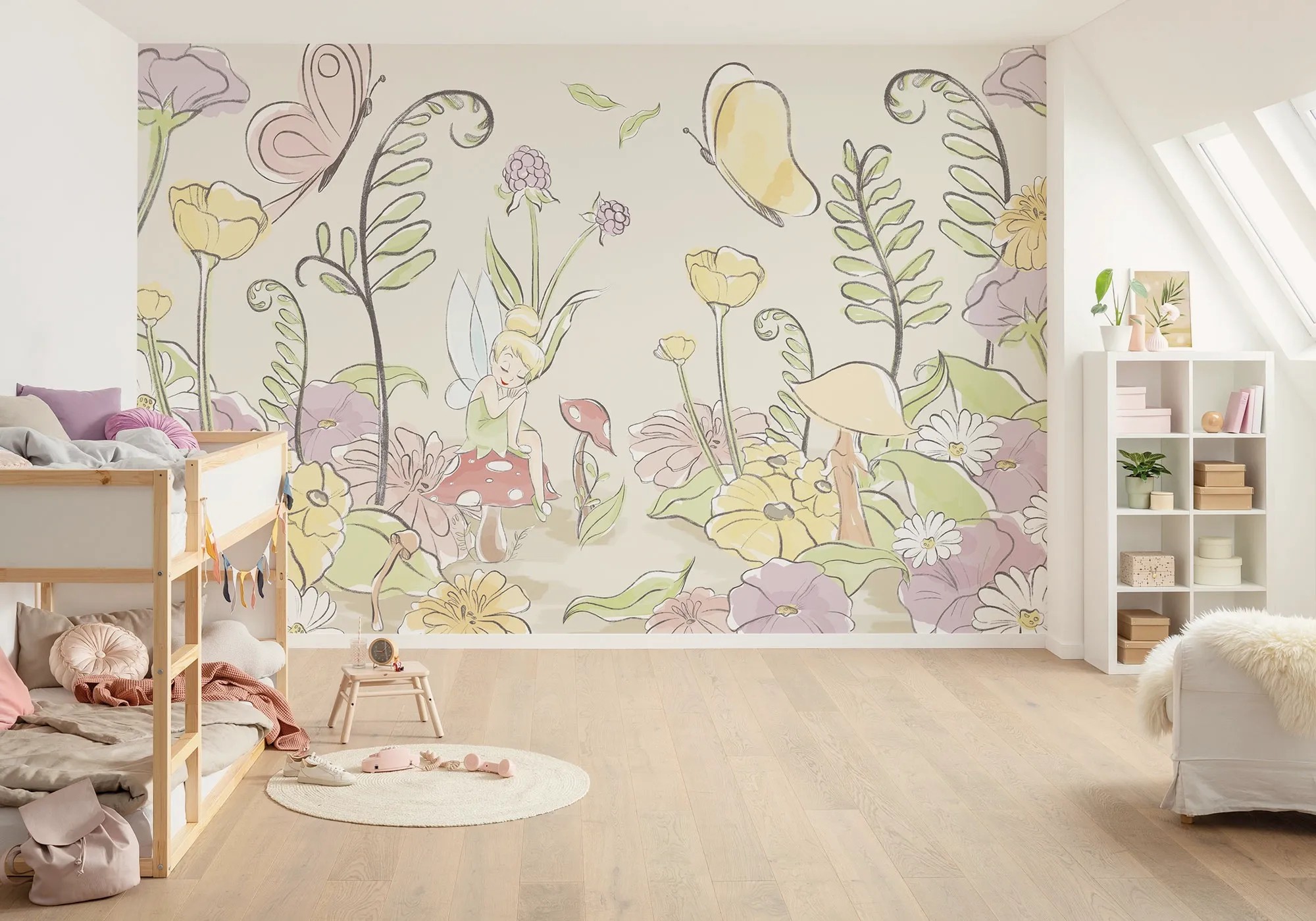 Komar nemszőtt fotótapéta Disney Tinker Bell Infant színes