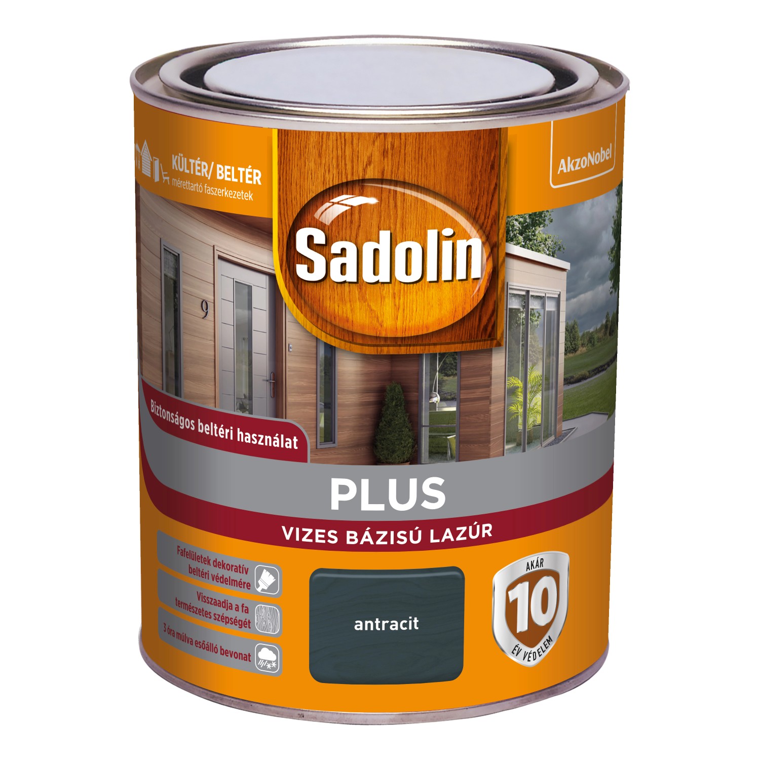 Sadolin Plus vastaglazúr antracit 0,75 l vásárlása - OBI