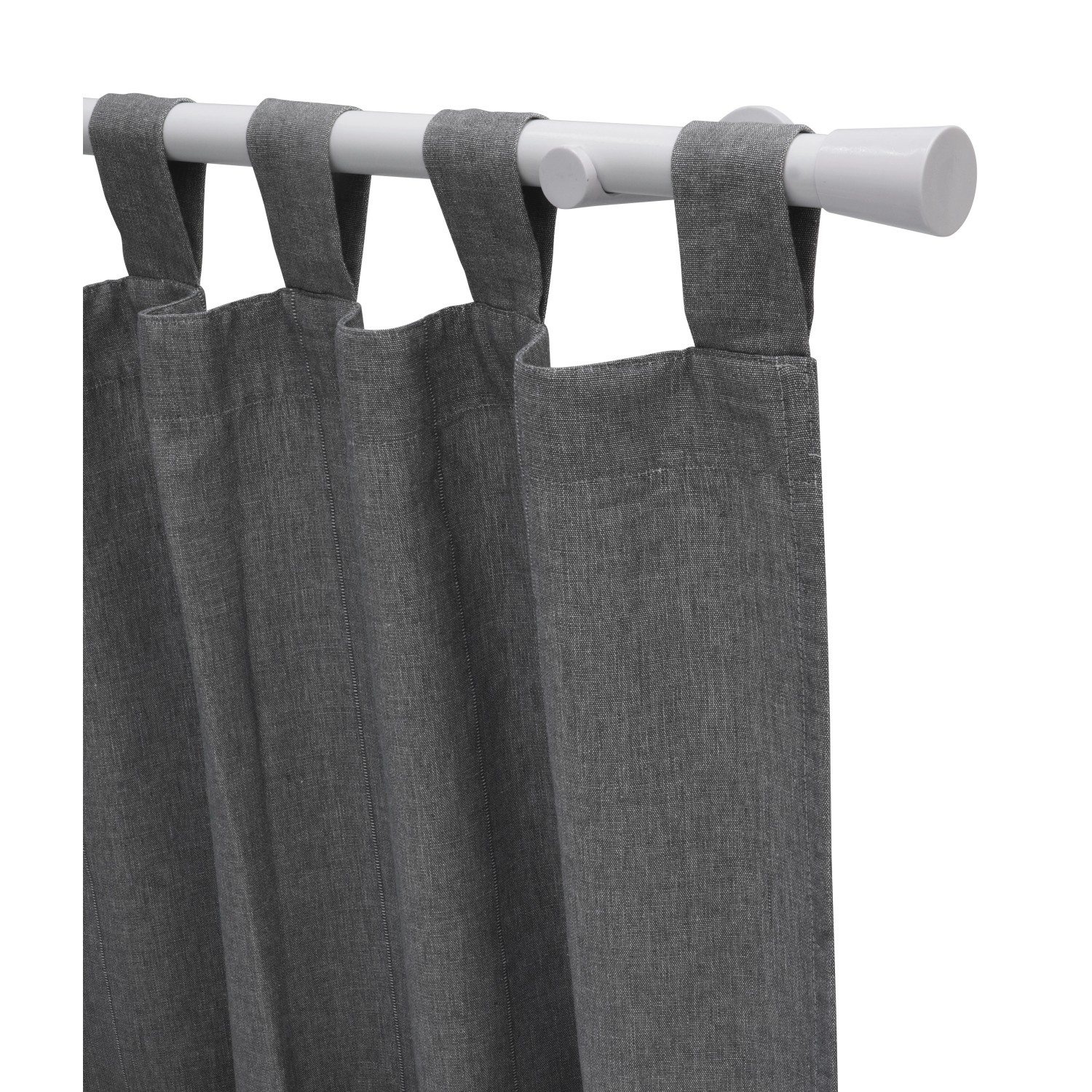 Gardinia Korfu karnisgarnitúra 28 mm átmérő 1-sínes 160 cm fehér ...