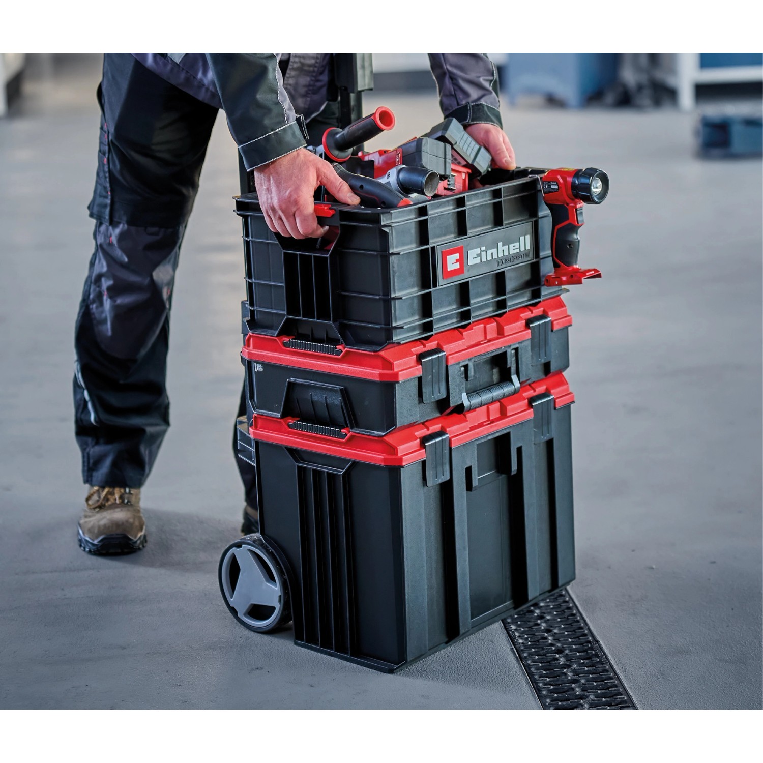 Einhell szerszámosláda rendszerkoffer E-Case vásárlása az OBI -nál