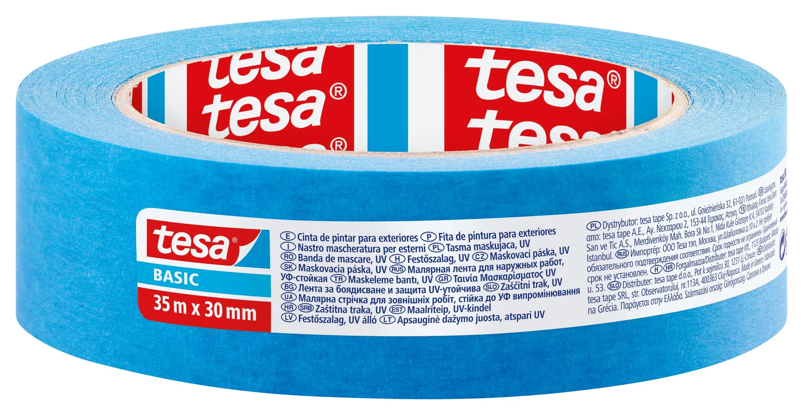tesa® Basic UV-álló festőszalag 35 m x 30 mm