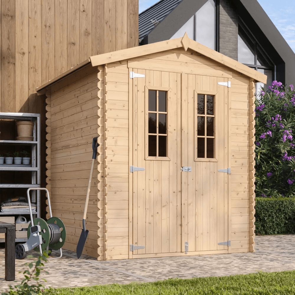 Timbela M320C kerti faház bézs barna FSC®