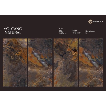 GW matt rektifikált fagyálló gres járólap 120 cm x 60 cm Volcano Natural vásárlása - OBI