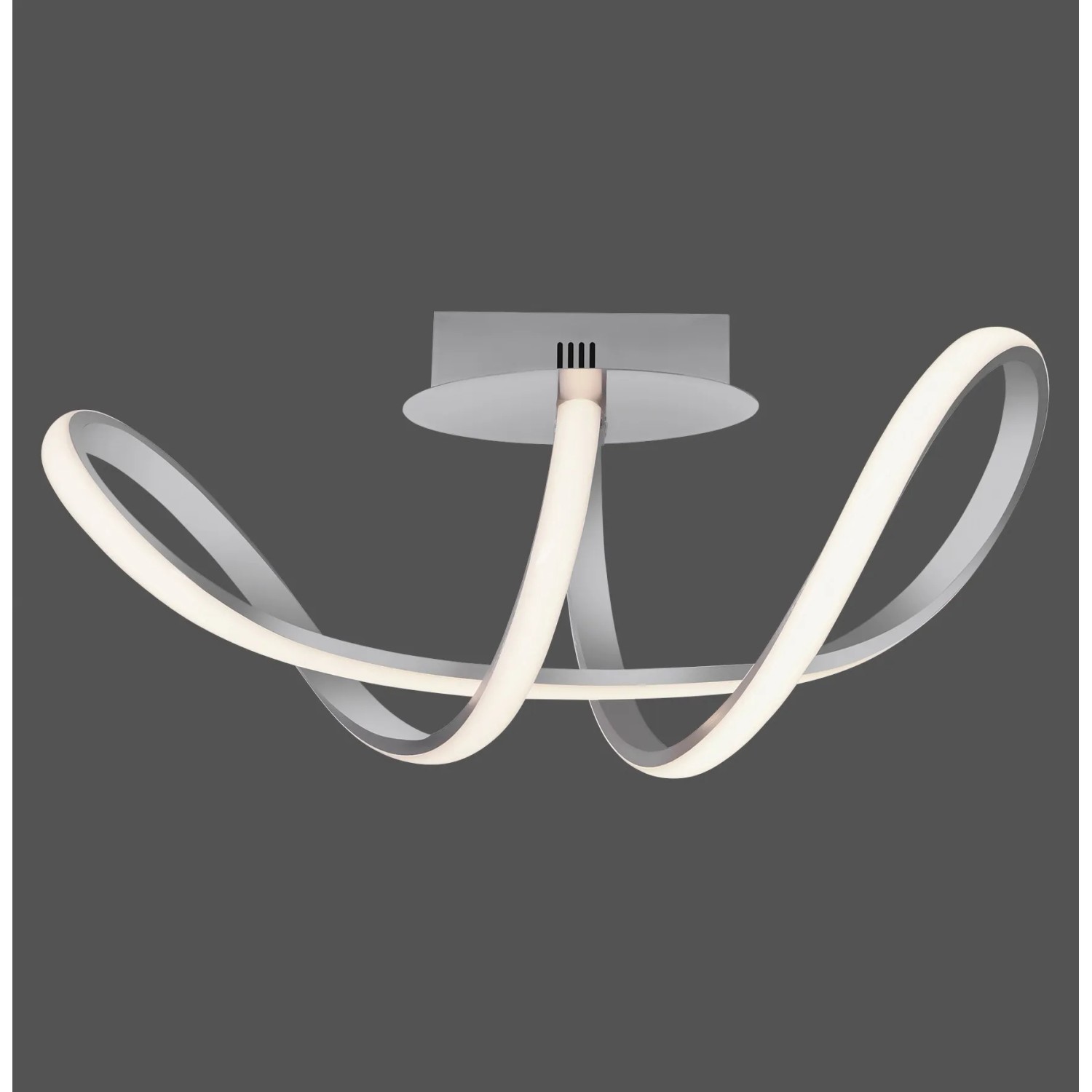 Just Light. Maria LED-es mennyezeti lámpa alumínium 61 cm x 24,5 cm