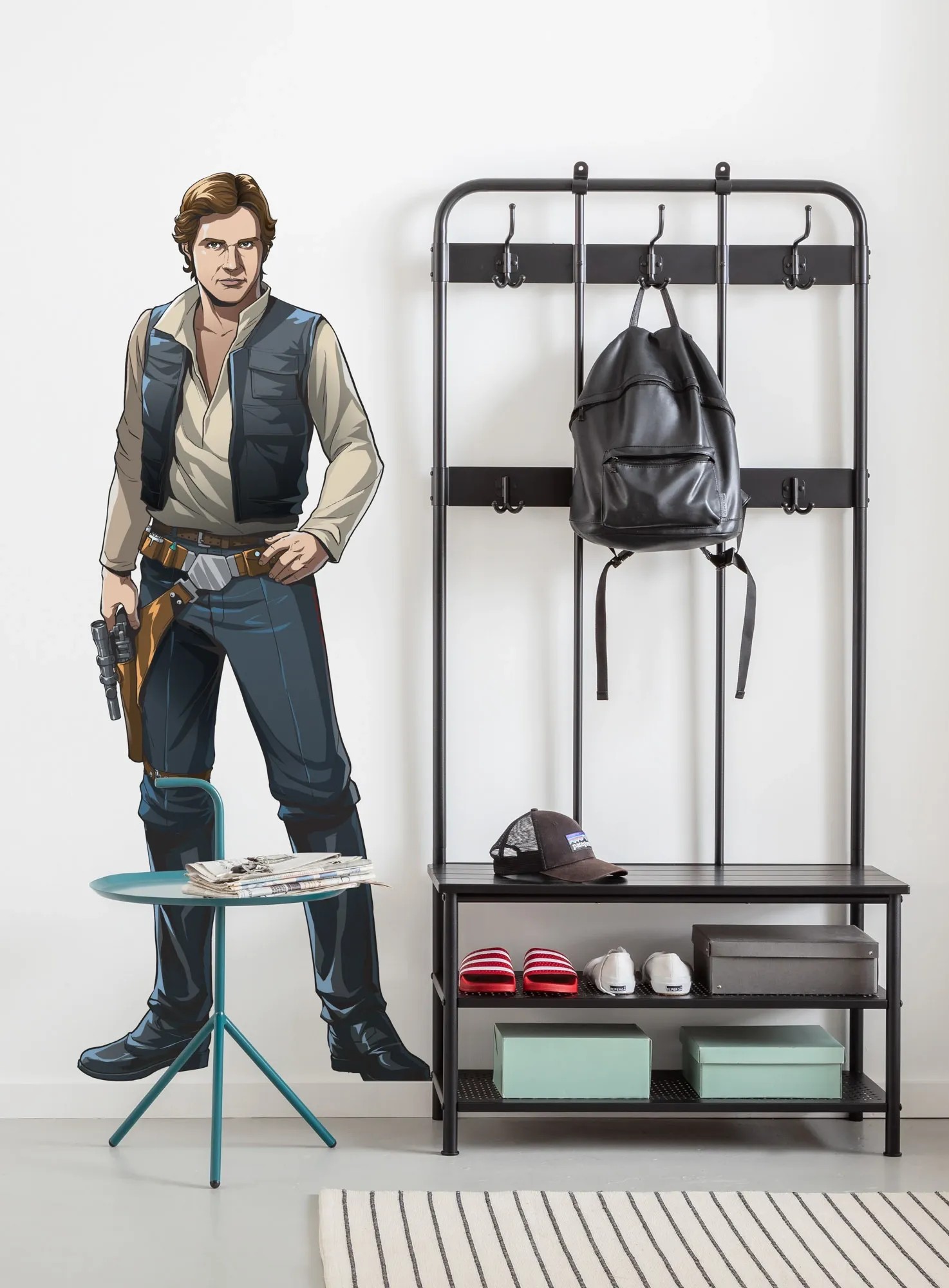 Komar öntapadó nemszőtt fotótapéta Star Wars XXL Han Solo 127 cm x 196 ...