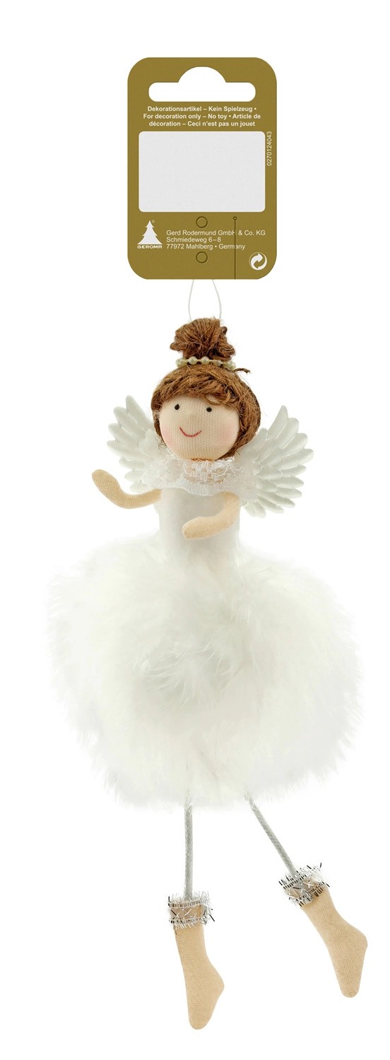 Angyal műanyag/toll fehér 18 cm vásárlása - OBI