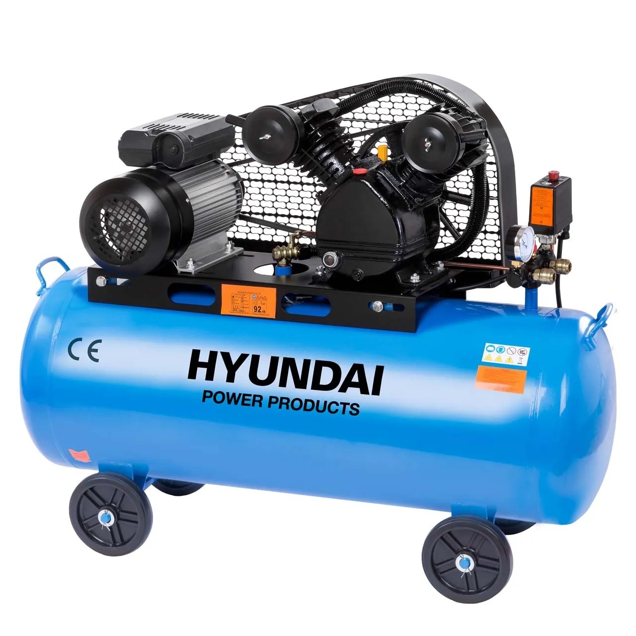 Hyundai HYD-100L/V2 kompresszor olajos 8 bar 240 V 2200 W vásárlása az ...