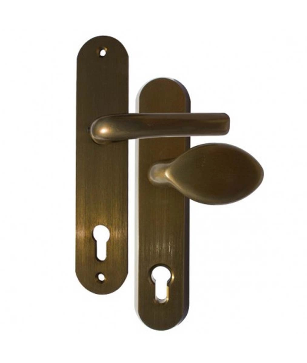 Árész bronz biztonsági kilincs 90CZG Mabisz minősítéssel Gomb/Kilincs ...