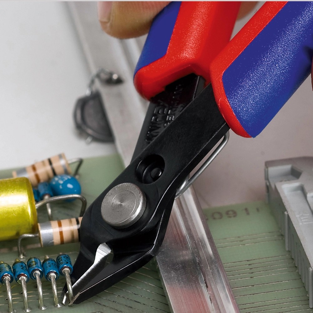 Knipex Electronic Super Knips® XL brünírozott 140 mm
