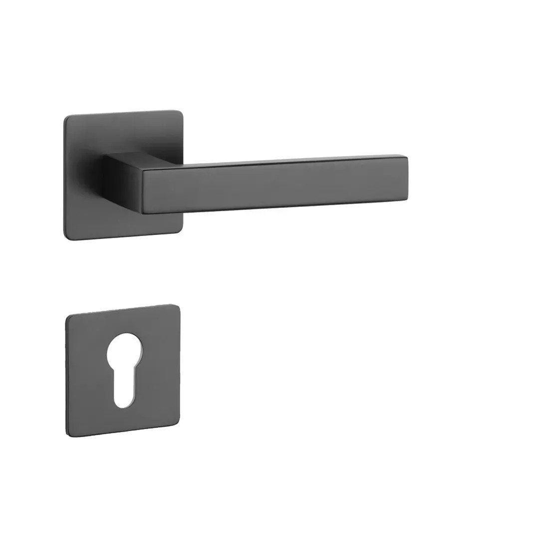 Kilincs Square laprozettás matt fekete négyzetroz pz vásárlása az OBI -nál