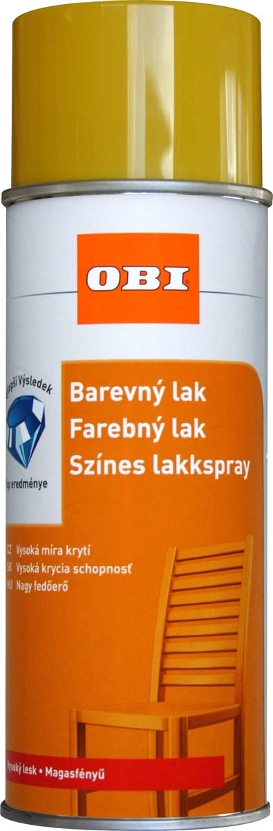 OBI lakkspray színes magasfényű napsárga 400 ml vásárlása az OBI -nál