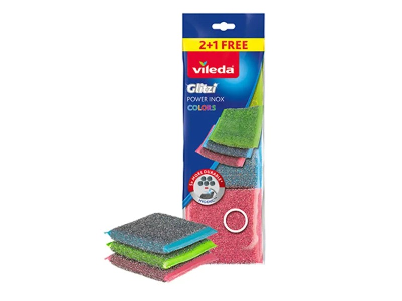 Vileda Glitzi Power Inox Colors 2+1x vásárlása az OBI -nál