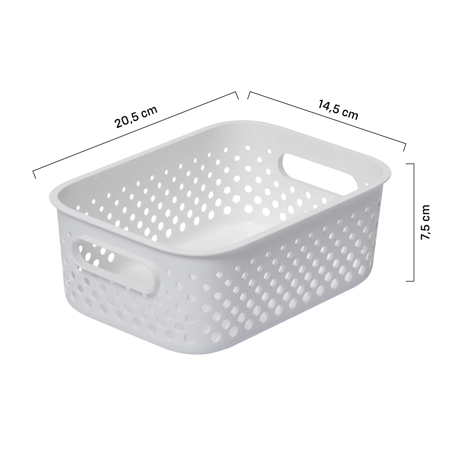 SmartStore Essence S fehér tárolókosár