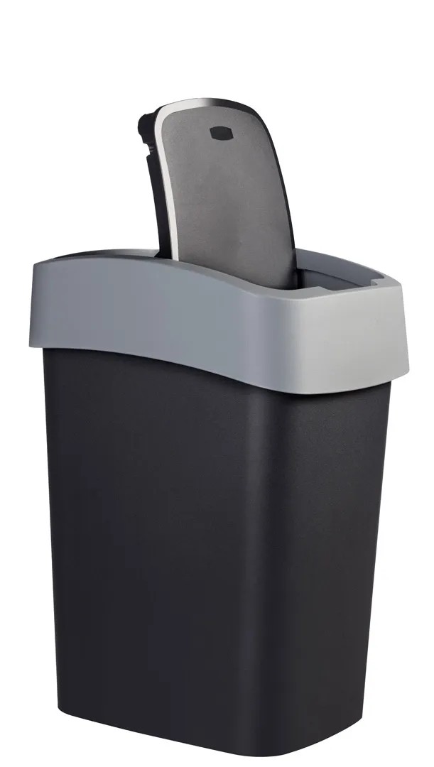 Curver "Pacific Flip Bin" billenő fedeles szemetes 45 l - fekete ...