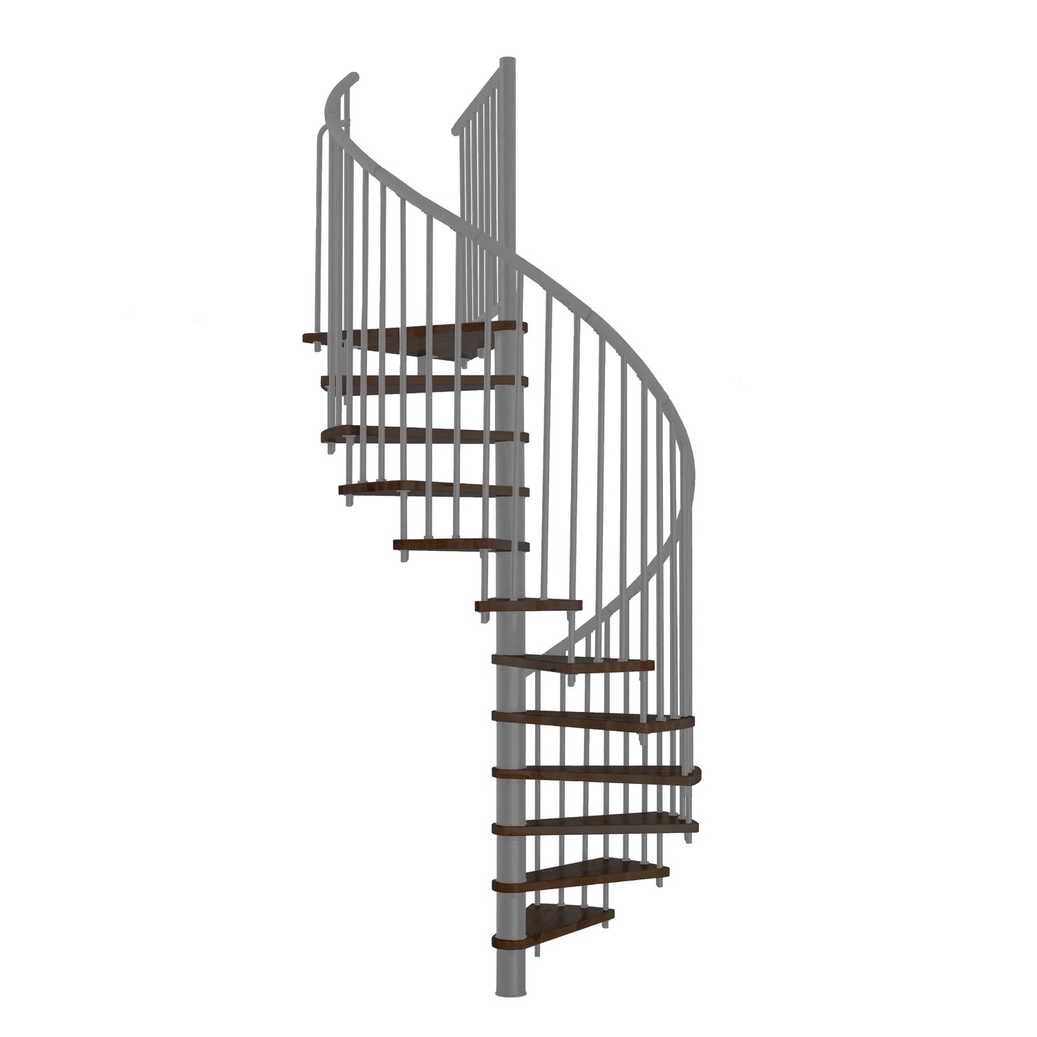 Minka csigalépcső Spiral Effect átmérő 140 cm dió szürke