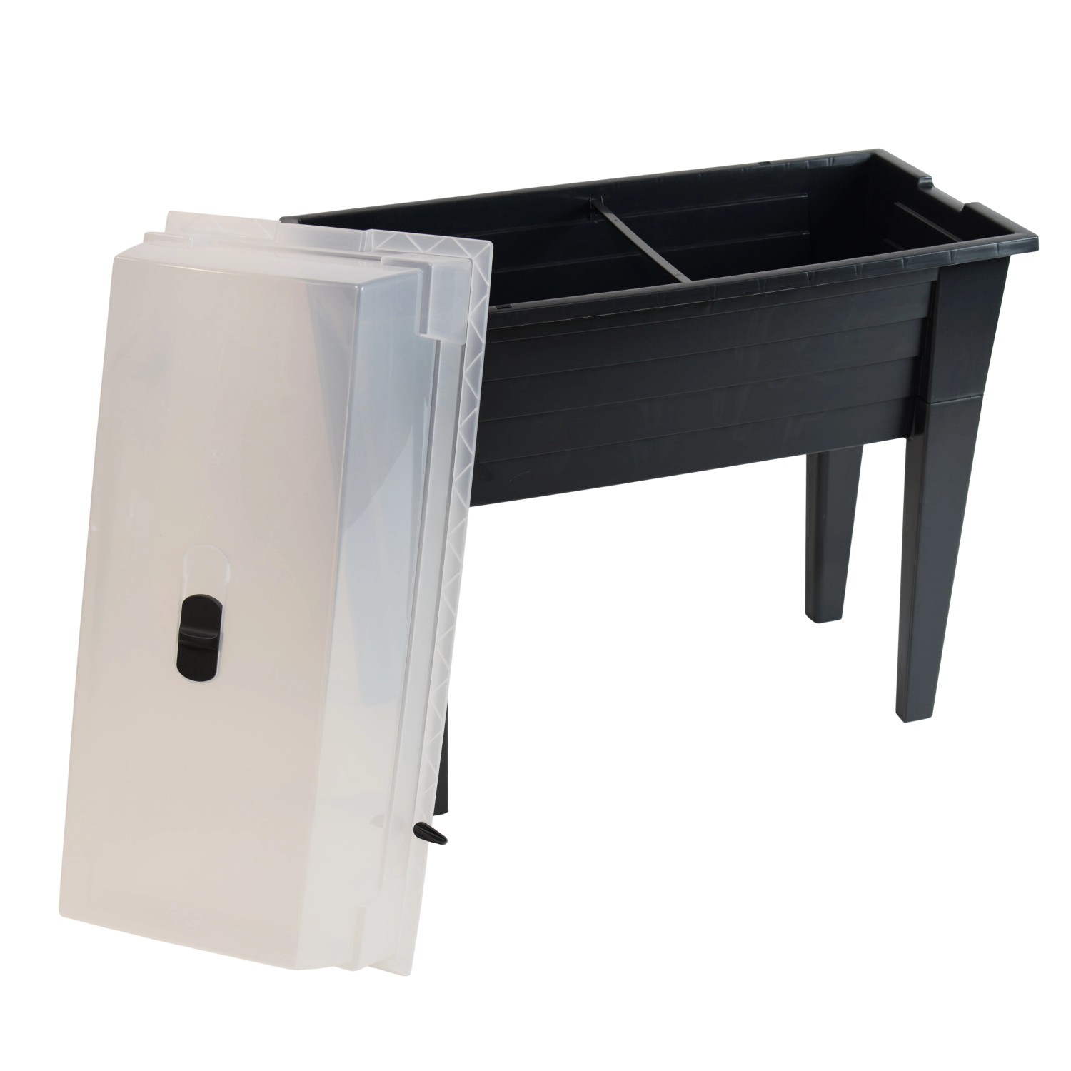 Magaságyás fedőburkolattal 83 cm x 40 cm x 80 cm antracit vásárlása az ...