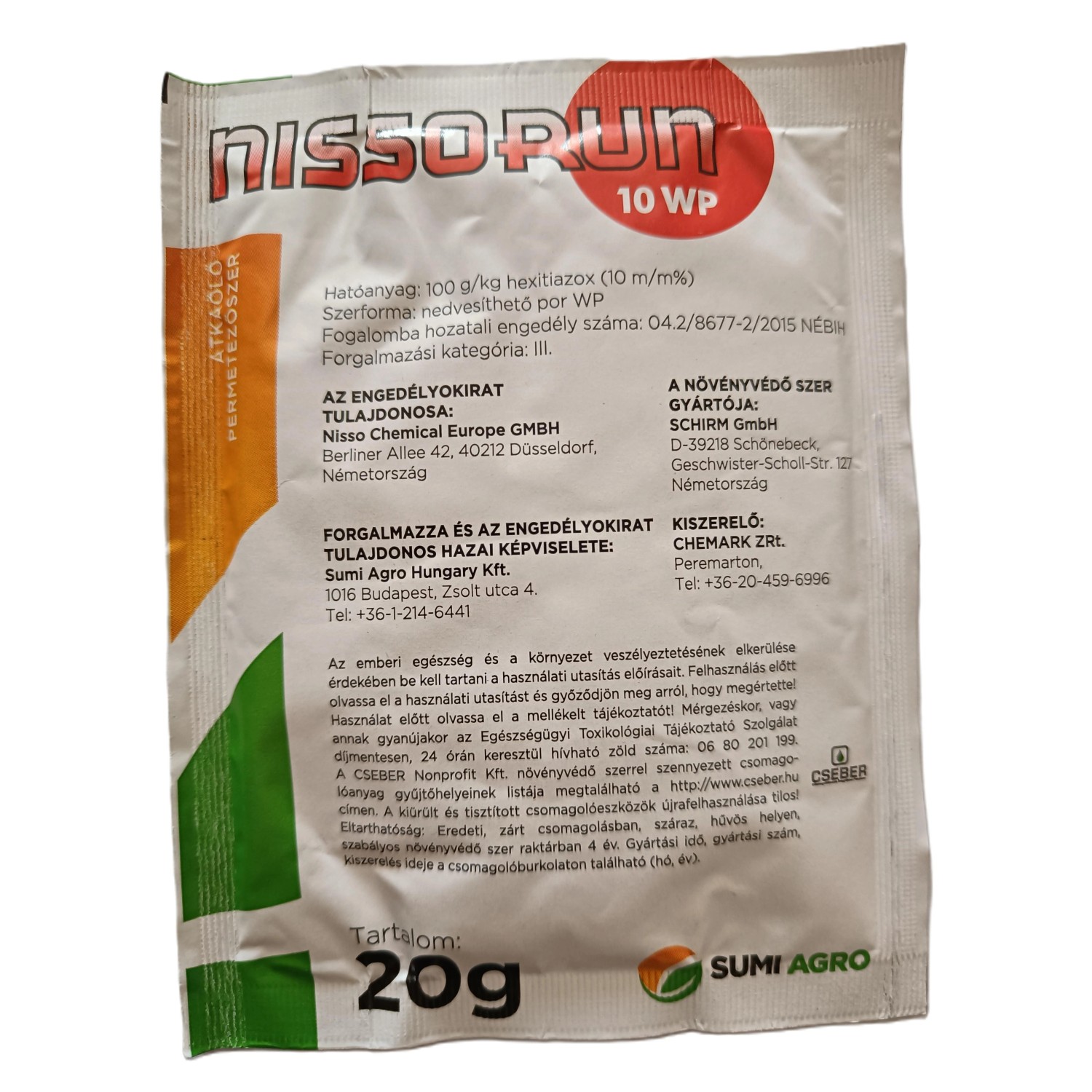 Nissorun 10 WP tasakos rovarölő szer 20 g vásárlása az OBI -nál
