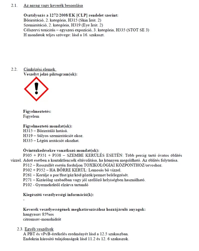 AQUABAU salétrom eltávolító 500 ml