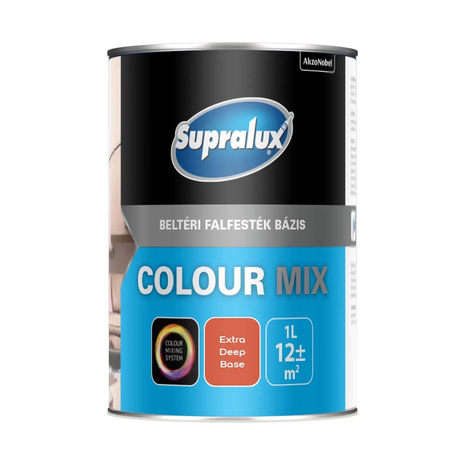 Supralux falfesték Colour Mix beltéri bázis Extra Deep 1 l