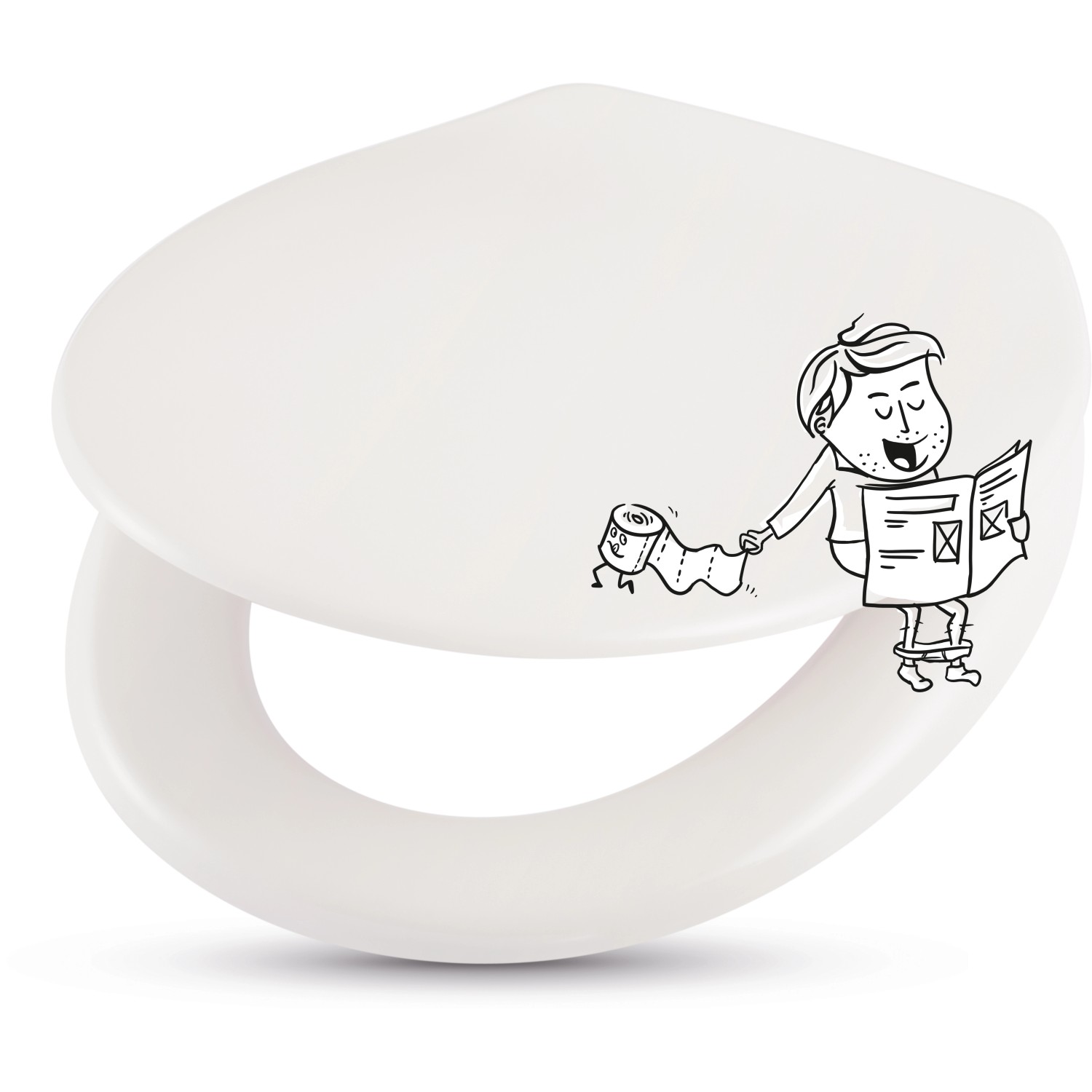 baliv WC-ülőke Olivares leeresztő automatikával duroplaszt fehér ...