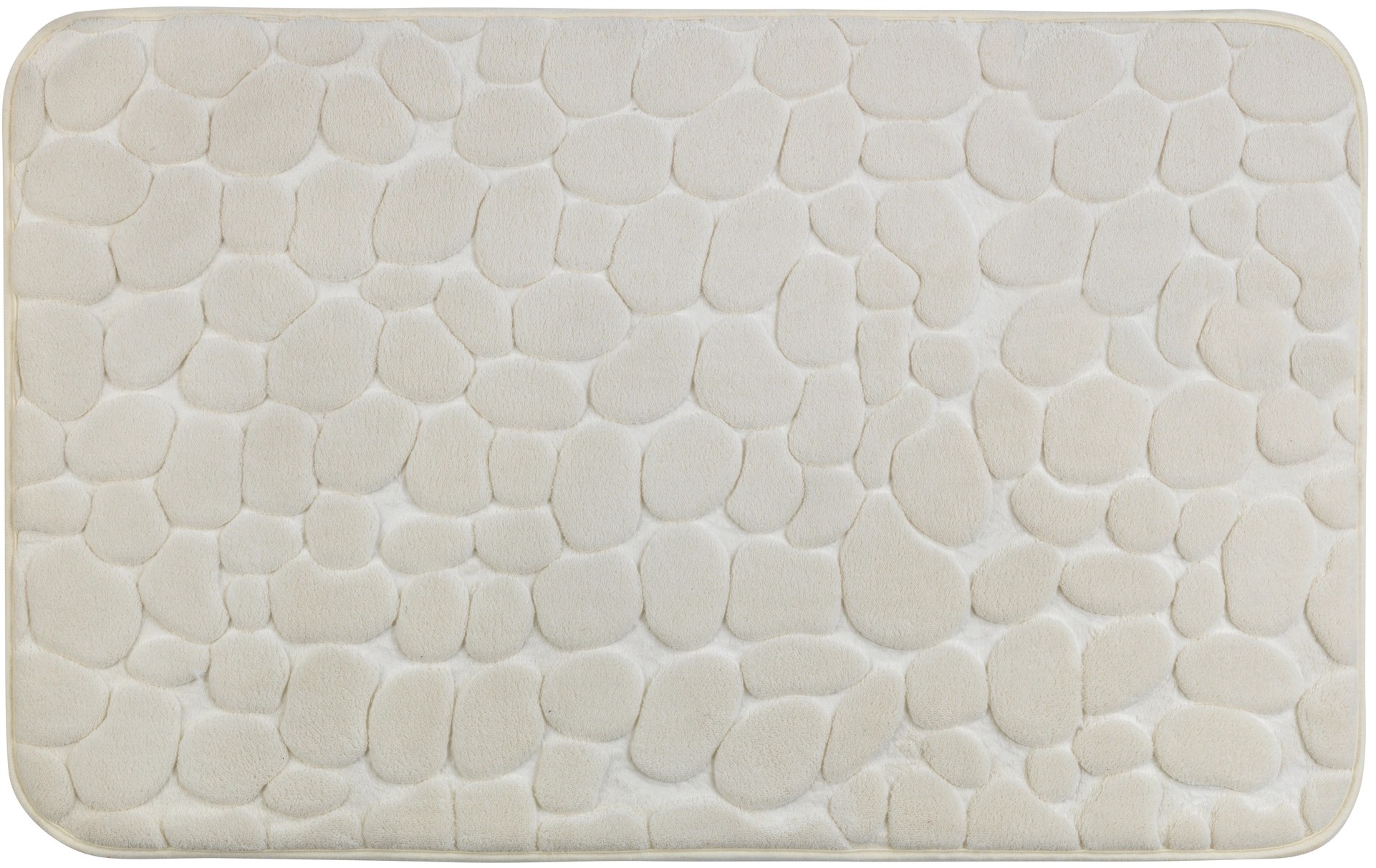 Wenko fürdőszobaszőnyeg memóriahabos Pebbles 50 cm x 80 cm bézs ...